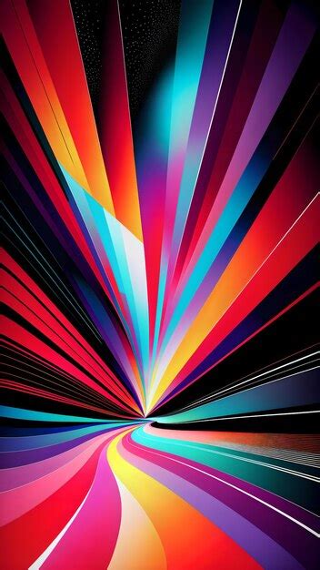 Premium Photo Photo Of A Vibrant And Dynamic Abstract Background Filled With Colorful Lines