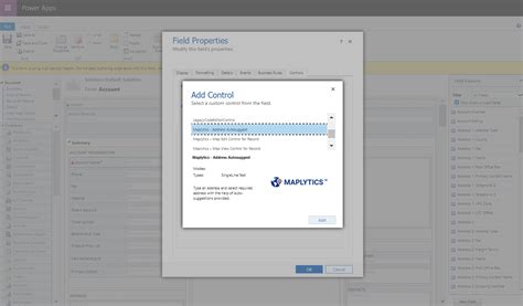 Address Autosuggest Control Maplytics