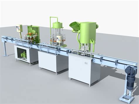 Industrial Equipment 12 Fully Automated Bottled Beverage Production