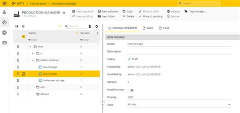 create a software distribution package help center