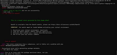 python installing deeplabcut on compute canada cluster stack overflow