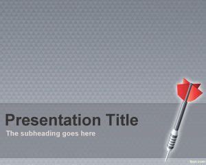 Goals And Objectives PowerPoint Template