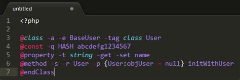 phpcodegen packages package control