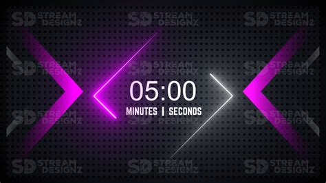 Buy Stream Countdown Timer Overlays For Obs And Streamlabs Streamdesignz