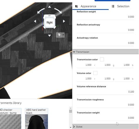 Scaling Fabric Pattern Appearance In Render Studio Onshape