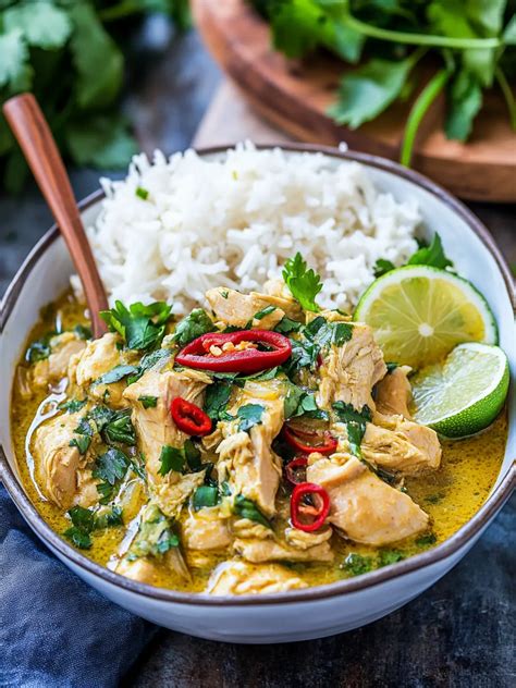 Savory Slow Cooker Thai Basil Chicken Curry For Busy Nights Elouise