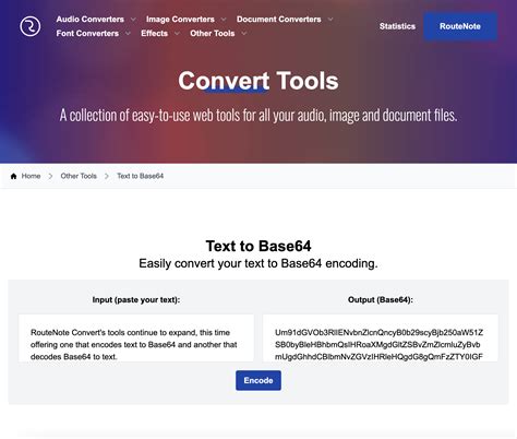 Routenote Convert Encode And Decode Base Online For Free Routenote Blog