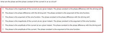 Solved If The Driving Angular Frequency In An Rlc Circuit Is