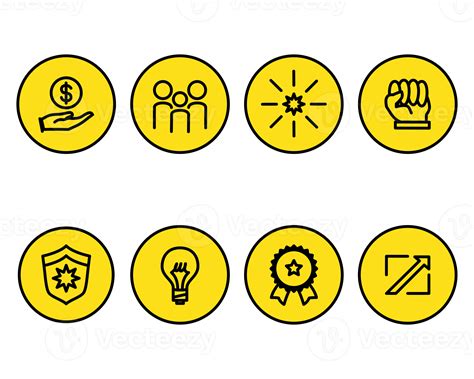 Yellow Highlight Value Icons 17372179 Png