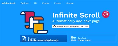 WordPressの投稿一覧を無限スクロール化できるJavaScriptプラグインInfinite Scroll TechMemo