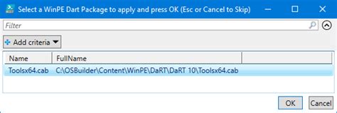 Winpe Dart Osbuilder