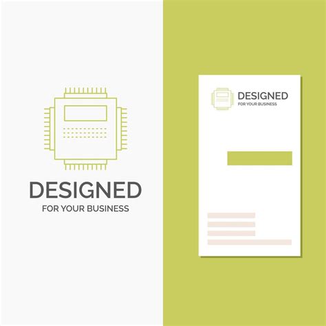 Business Logo For Processor Hardware Computer Pc Technology