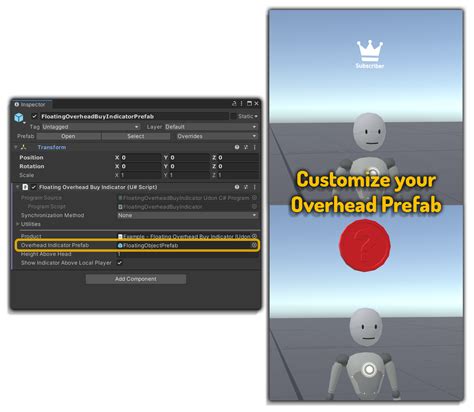 Floating Overhead Buy Indicator Vrchat Creation