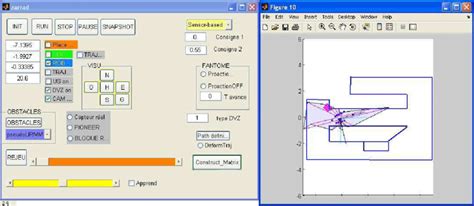 4 Simulateur Du Robot Mobile Dans Lenvironnement Du Laboratoire Lirmm