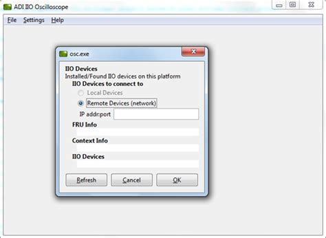 Using The Iio Scope With The Kc705 Board Fmcomms1 Project Qanda