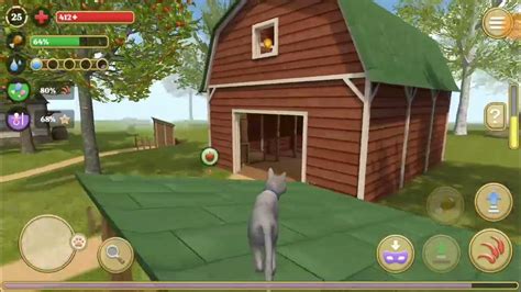 Я победила БОССА в игре симулятор кота и кошки！ Youtube