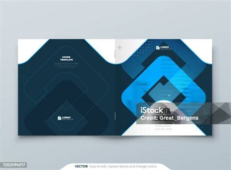 블루 브로셔 디자인 브로셔 보고서 카탈로그 잡지에 대한 A4 표지 템플릿 밝은 색상 모양과 배경에 추상 사진과 브로셔 레이아웃 모던 브로셔 컨셉 0명에 대한 스톡 벡터 아트