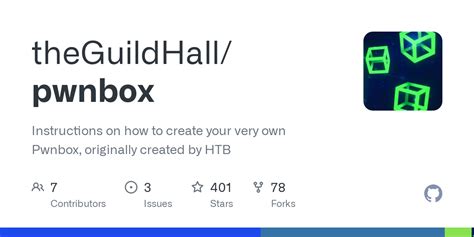 Github Theguildhall Pwnbox Instructions On How To Create Your Very