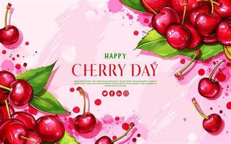 Cherry Post Template Free Vectors And Psds To Download