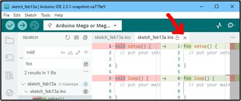The Split Screen Doesn T Close IDE X Arduino Forum
