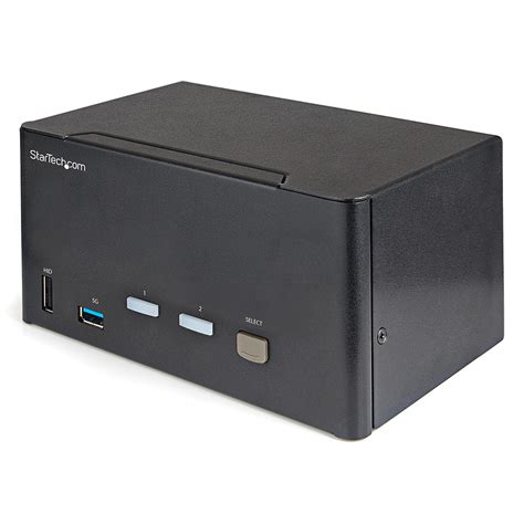 StarTech Port Triple Monitor DisplayPort KVM Switch SV TDPU K Mwave