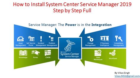 How To Install System Center Service Manager 2019 Step By Step Full YouTube