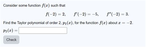 solved consider some function f x such that