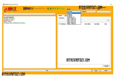 Download MRST Unisoc SPRD V Tool Latest Version Frp Bypass Files