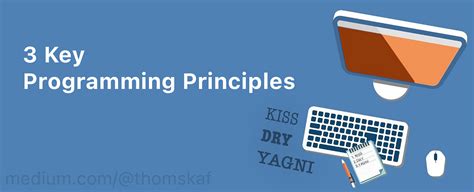 3 Key Programming Principles Over The Years As A Developer I Have