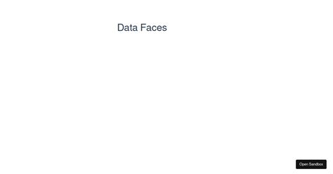 Data Face Firestore Codesandbox