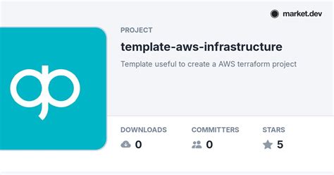 Template Aws Infrastructure Ecosystem Directory Marketdev