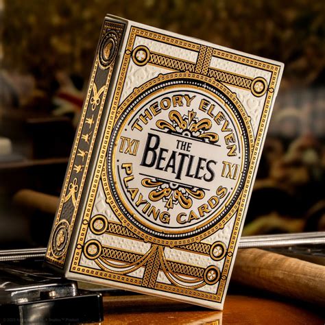 The Beatles Playing Cards White Special Edition Oggetti Fantastici