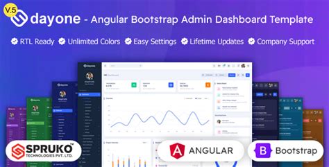 Dayone Angular Bootstrap Admin Dashboard Template By SPRUKO ThemeForest
