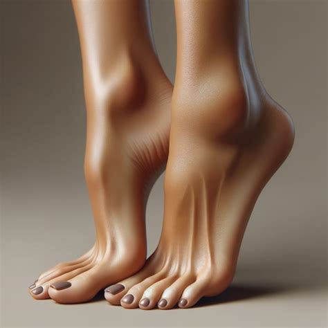 Womans Beautiful Feet Realistic Side View Depiction Ai Art Generator Easy Peasyai