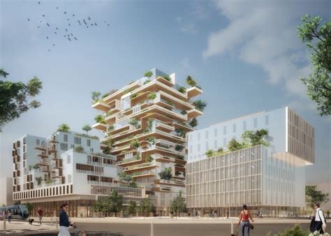 Jean Paul Viguier Unveils Wooden Tower For Bordeaux