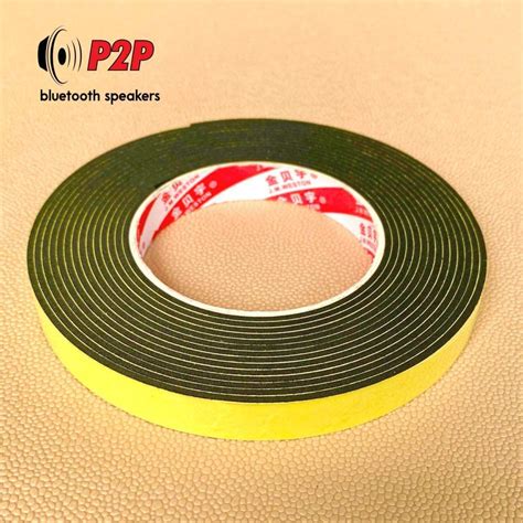 เทปกาวหน้าเดียว ซีลกันรั่วตู้ลำโพงdiy ความยาว 5 เมตร Th