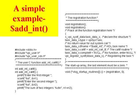 Principles Of Pli Vpi Verilog Procedural Interfacevpi Pli