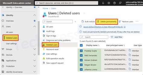 Permanently Delete Users From Microsoft 365