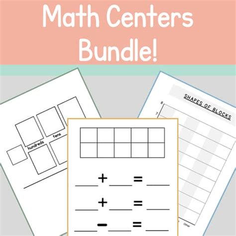 Math Mat Bundle By Mrs Jessicas Classroom Tpt