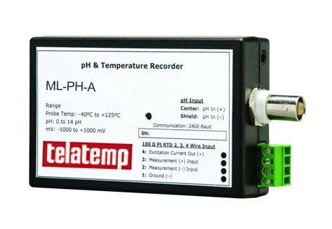 Telatemp PH Data Loggers