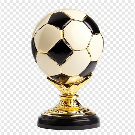 골드 축구 트로피 수상 성공 축하 무료 Psd 파일