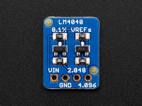 Precision Lm4040 Voltage Reference Breakout 2 048v And 4 096v Opencircuit