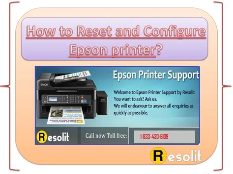 Ppt How To Reset And Configure Epson Printer Powerpoint Presentation Id