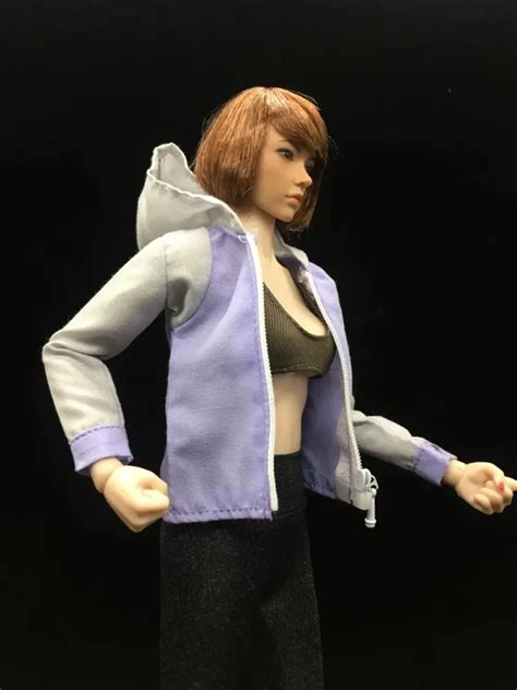1 6th Scale Female Hooded Jacket Fab Figures Custom Action Figures Of Your Own Custom