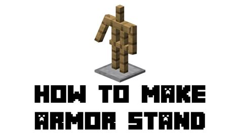 How To Make A Minecraft Armor Stand What To Use It For