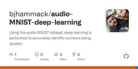 audio mnist deep learning data analysis ipynb at main · bjhammack audio