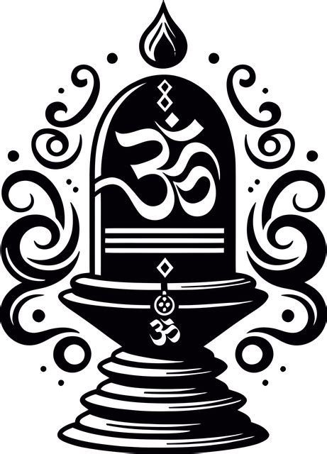 Download Ai Generated Shiva Lingam Shivling Royalty Free Vector