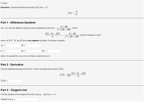Solved Directions Consider The Following Function F X At Chegg