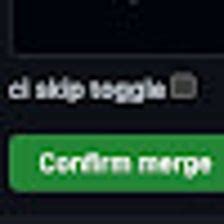 github pr ci skip toggle checkbox para Google Chrome Extensión Descargar