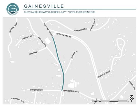 Map Of Gainesville Ga Area